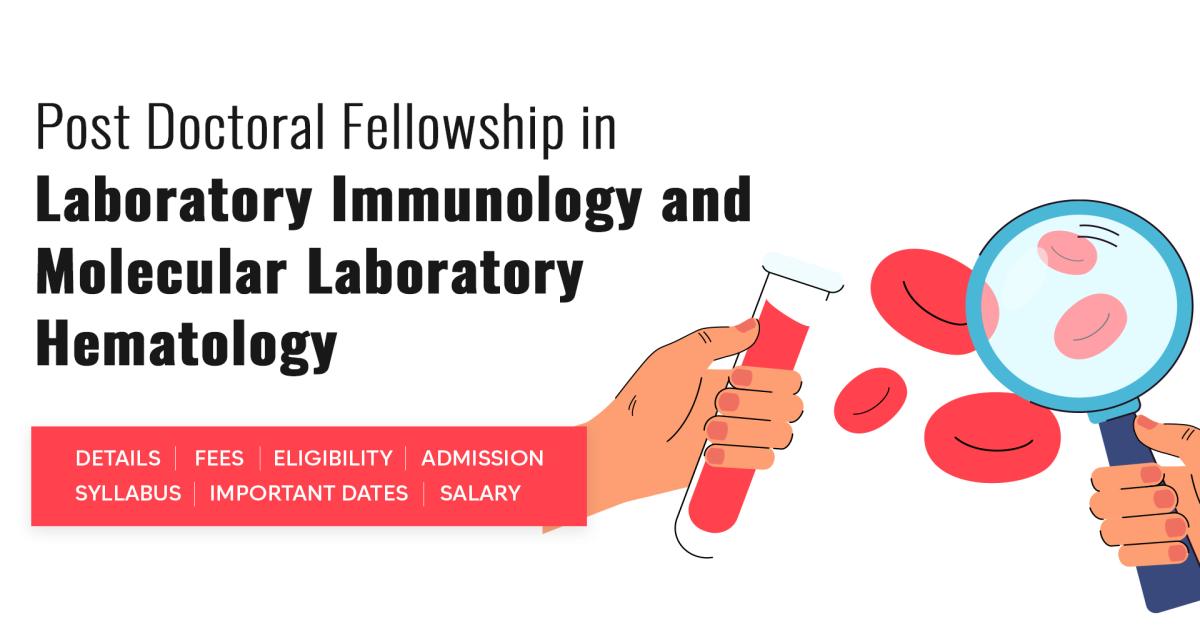 Post Doctoral Fellowship in Laboratory Immunology and Molecular ...