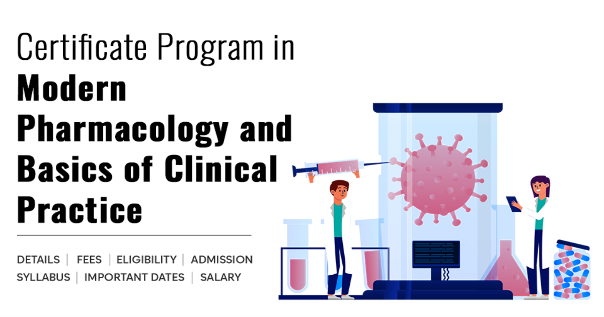 Certificate Program in Modern Pharmacology and Basics of Clinical ...