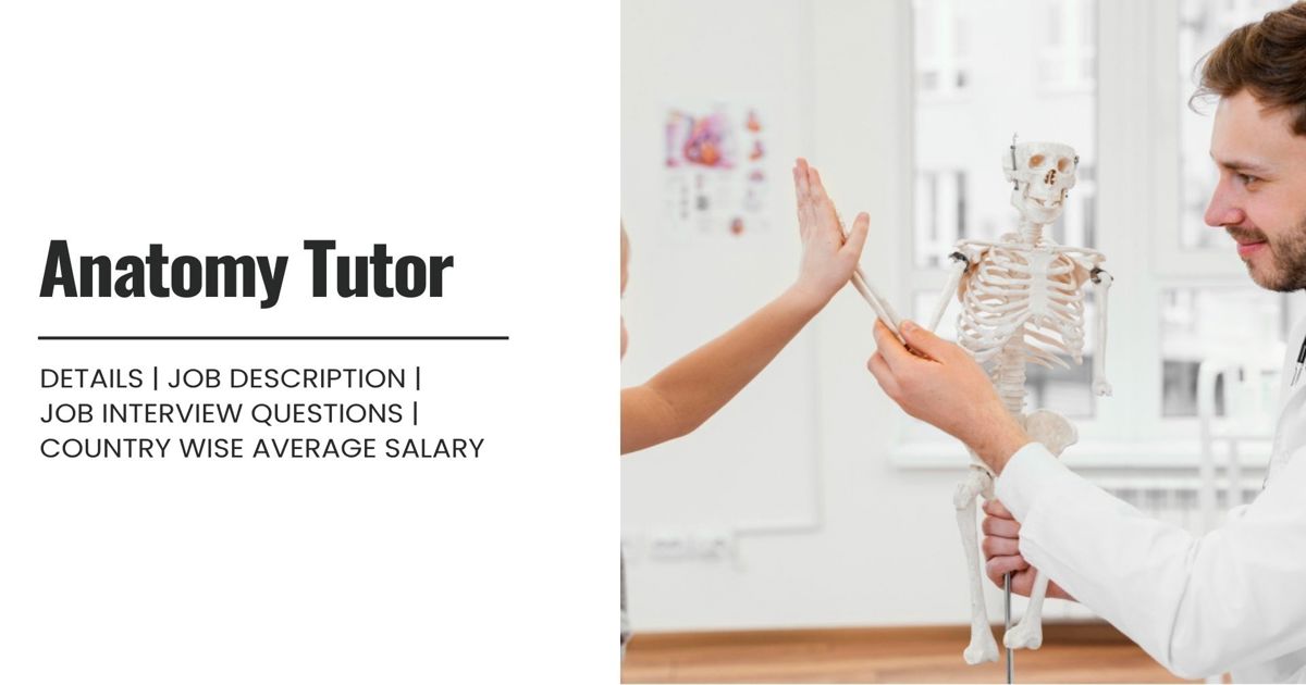 Anatomy Tutor Definition,Roles,Job Details, Skills,Qualification ...