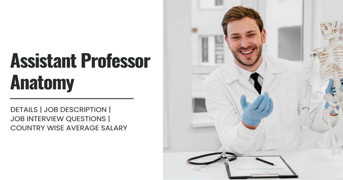 Assistant Professor Anatomy Definition,Roles,Job Details, Skills ...