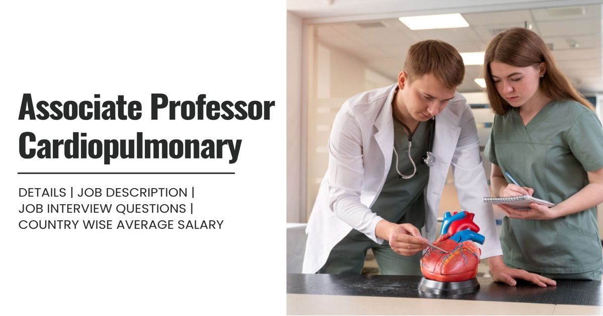 Associate Professor Cardiopulmonary Definition,Roles,Job Details ...