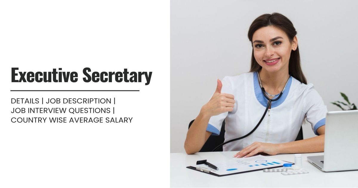 Executive Secretary Definition,Roles,Job Details, Skills,Qualification ...