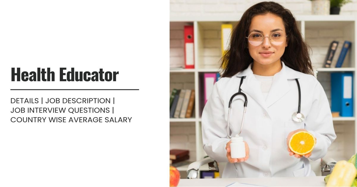 Health Educator Definition,Roles,Job Details, Skills,Qualification ...