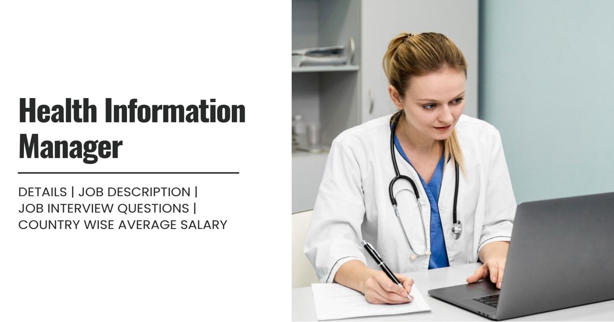 Health Information Manager Definition,Roles,Job Details, Skills ...