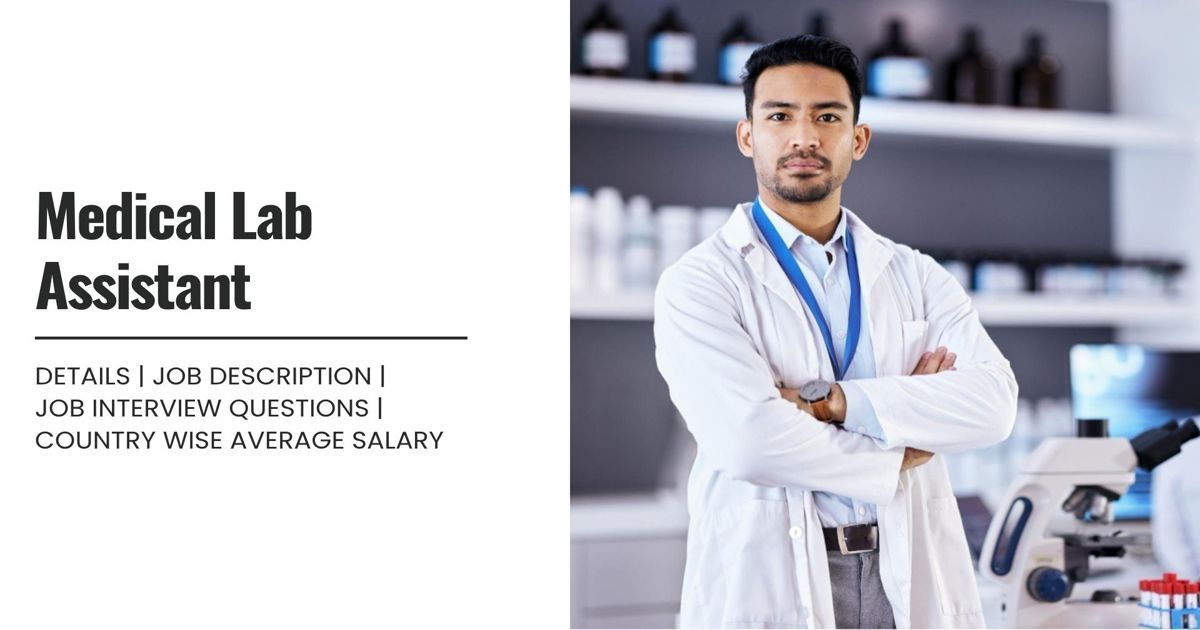 Medical Lab Assistant Definition,Roles,Job Details, Skills ...