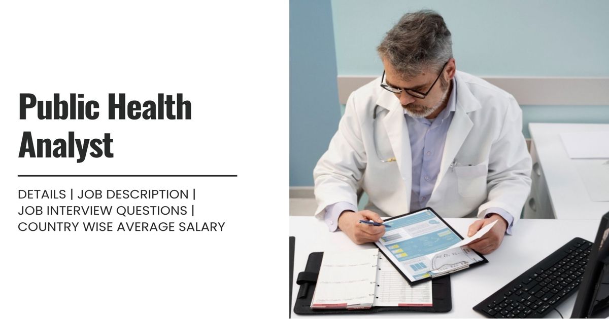 Public Health Analyst Definition,Roles,Job Details, Skills ...