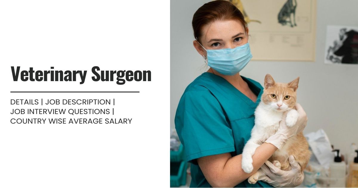 Veterinary Surgeon Definition,Roles,Job Details, Skills,Qualification ...