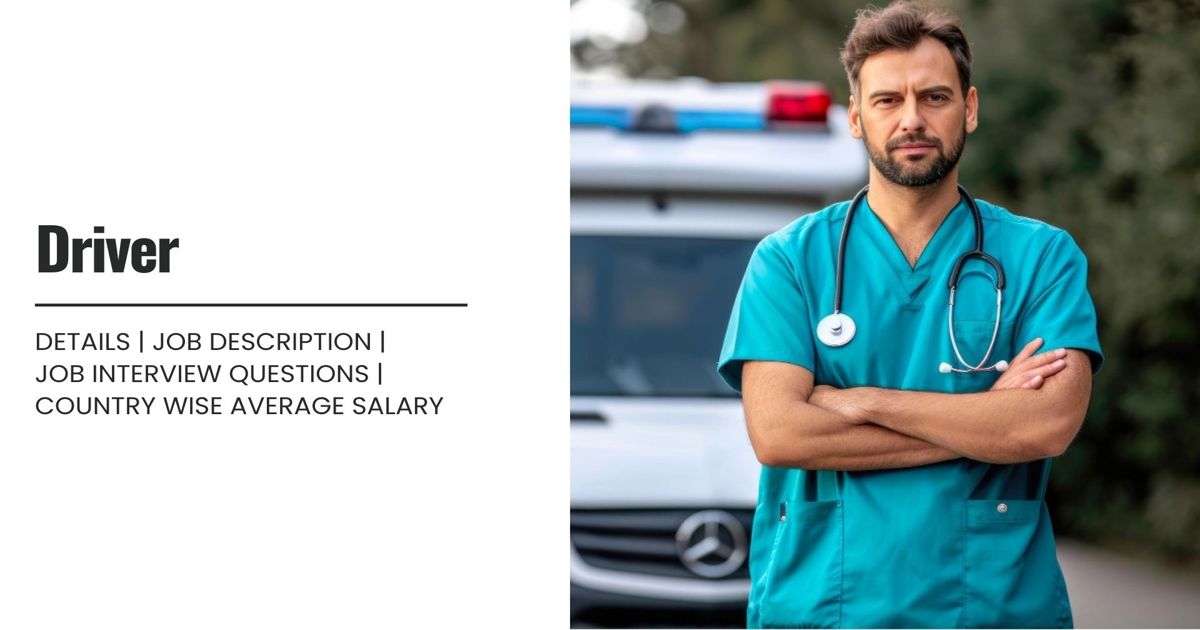 Driver Definition,Roles,Job Details, Skills,Qualification,Related jobs