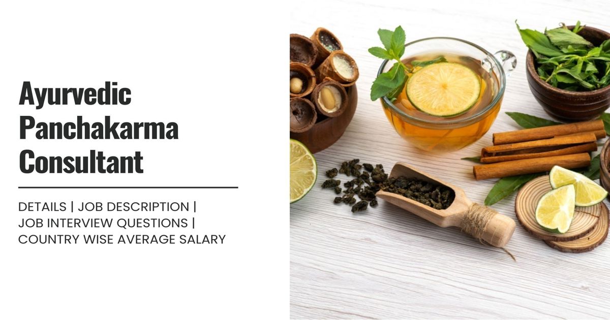 Ayurvedic Panchakarma Consultant Definition,Roles,Job Details, Skills ...