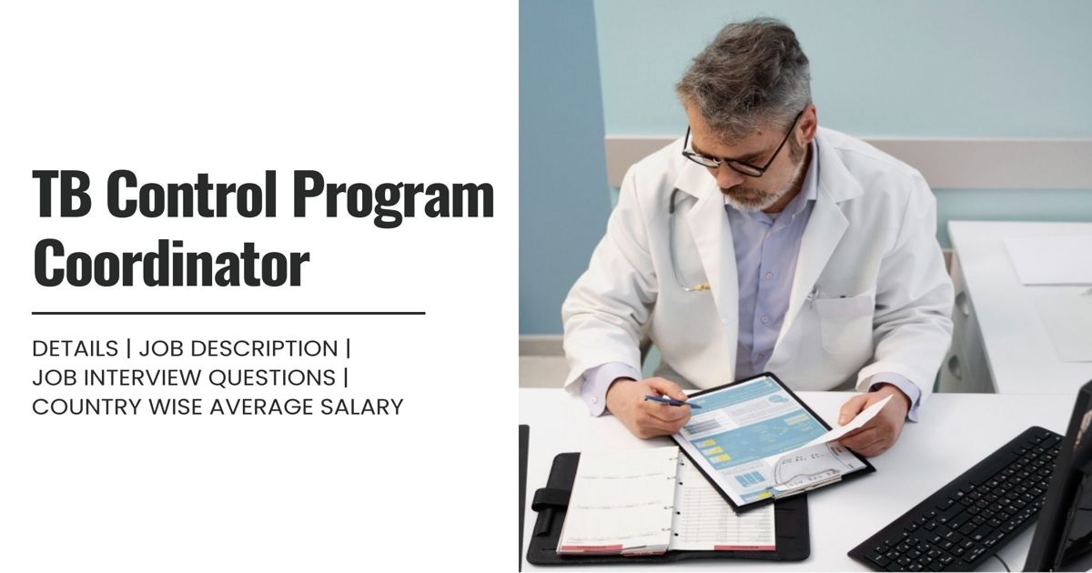 TB Control Program Coordinator Definition,Roles,Job Details, Skills ...
