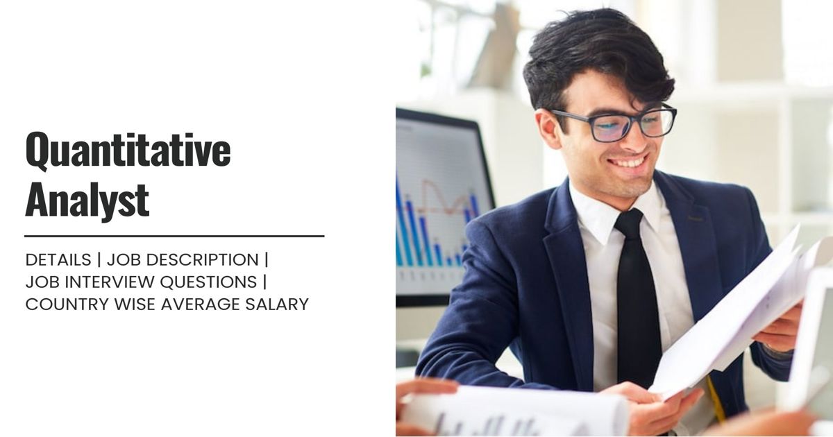Quantitative Analyst Definition,Roles,Job Details, Skills,Qualification ...